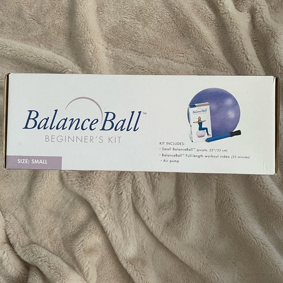 GAIAM | Other | Gaiam Balance Ball Beginners Kit | Poshmark